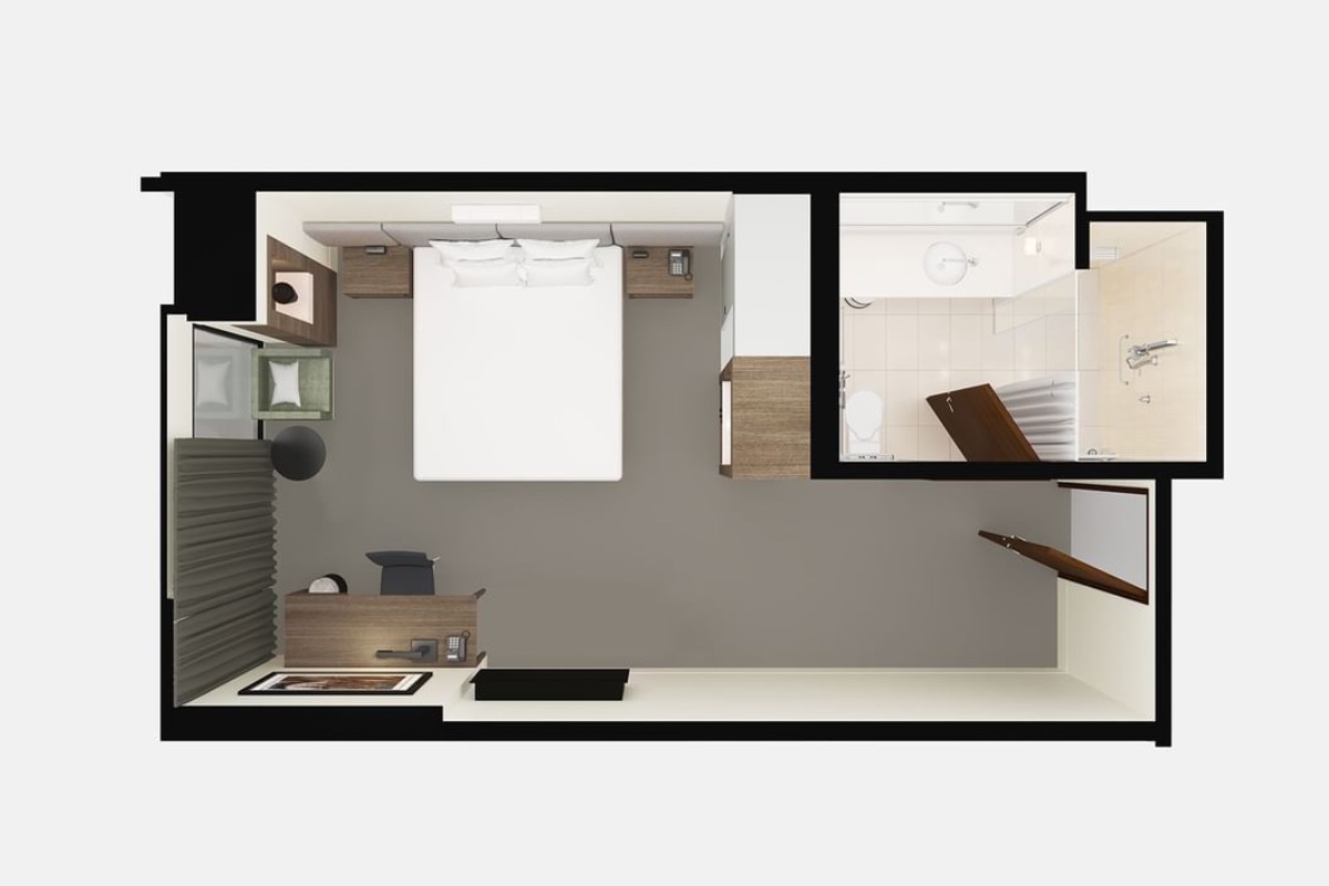 Standard Accessible King Room - Crown Melbourne